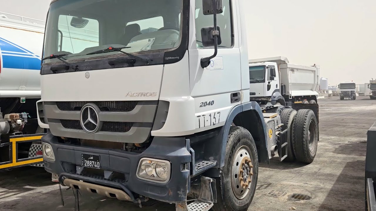 2015 Mercedes-Benz Actros 2040 Semi Truck | P&E Auctions - YouTube