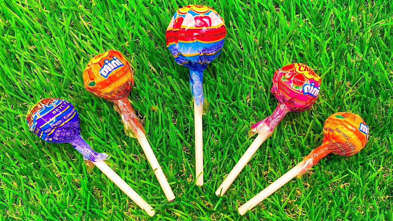 Satisfying Video Yummy Lollipops ASMR Collection l Surprise Ninimo ...
