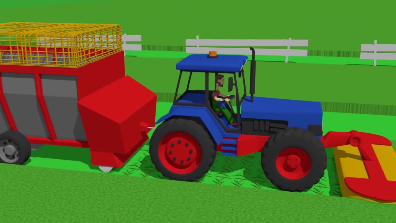 Magic show Farm animals and their young - transformed into wild animals ...