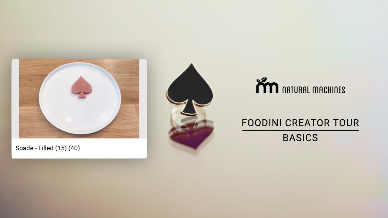 Foodini Creator Tour 1 - YouTube