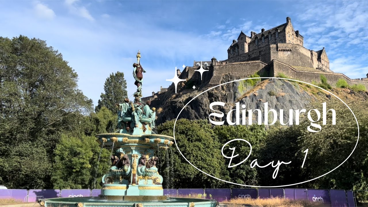 2022 Summer Holiday in Edinburgh | holiday, Day1 - YouTube