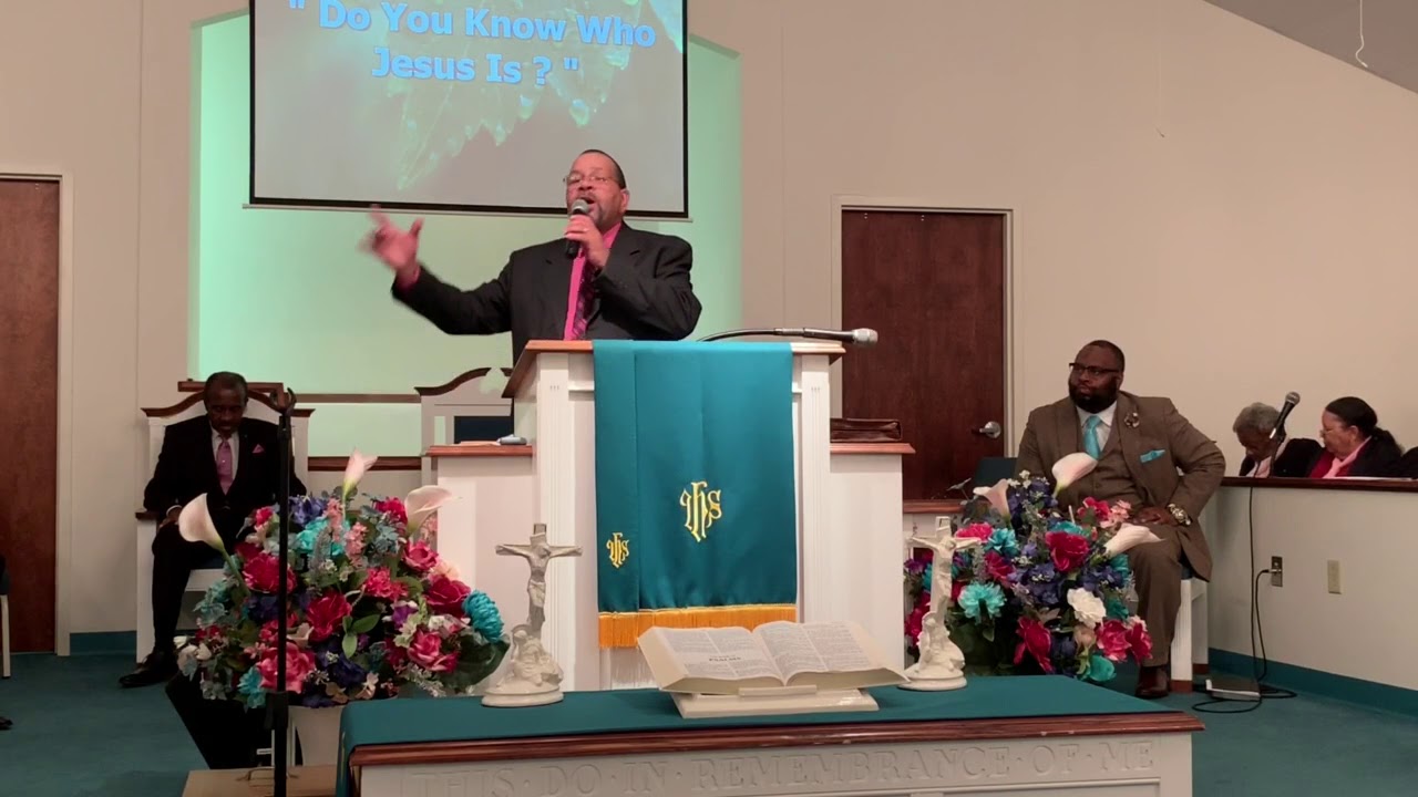 "Do You Know Who Jesus Is?" Rev. Edward Mitchell New Revelation Church ...