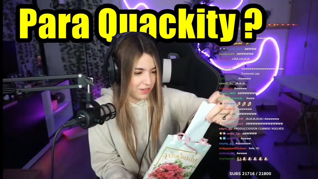 Le dieron una carta para que se la Entrege a Quackity😂😂😂 - Rivers de ...