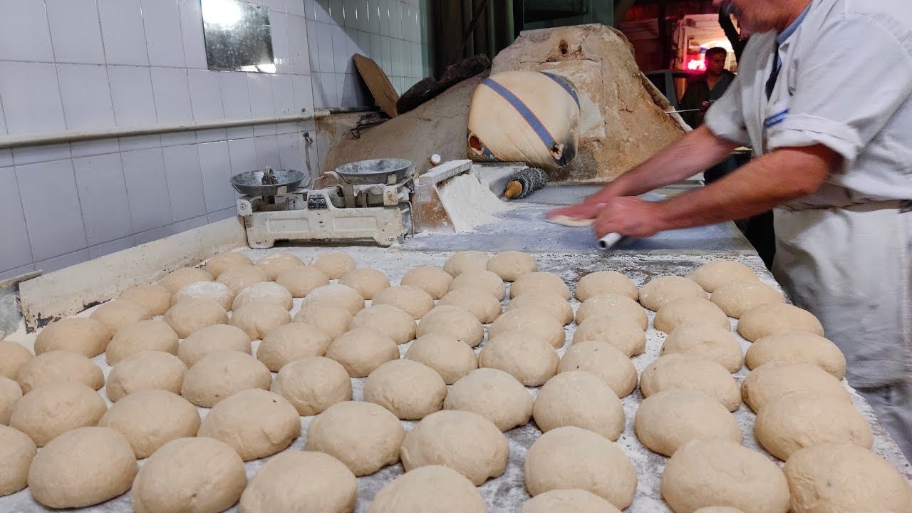 Traditional Iranian bakery and artisan bakers🤫😳Really amazing!🥵| mr ...