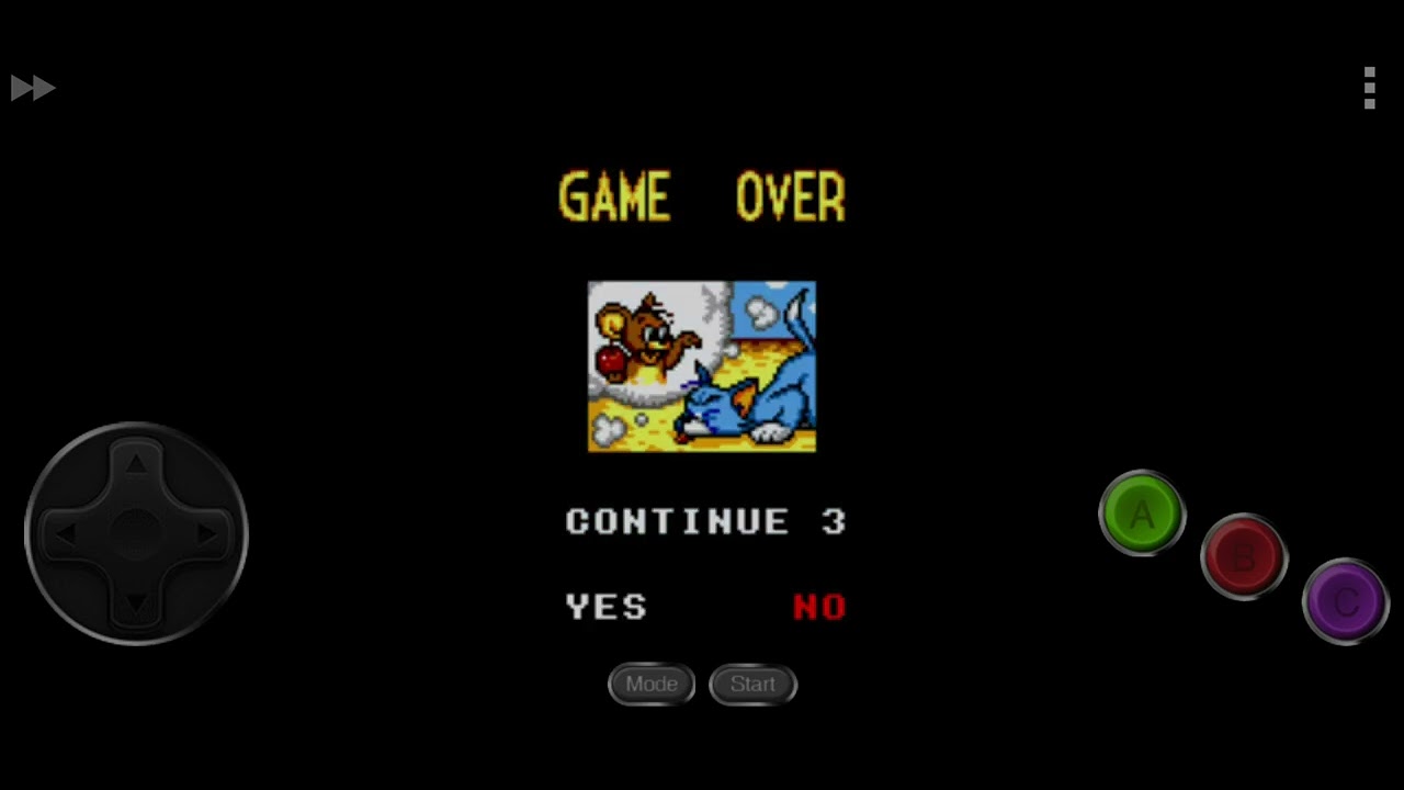Tom and Jerry: The Movie (Master System): Game Over - YouTube