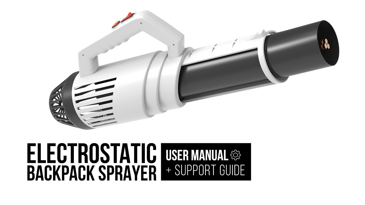 Lux Electrostatic Backpack Sprayer Setup - YouTube