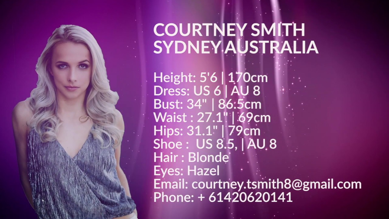 Courtney Smith's Showreel - YouTube