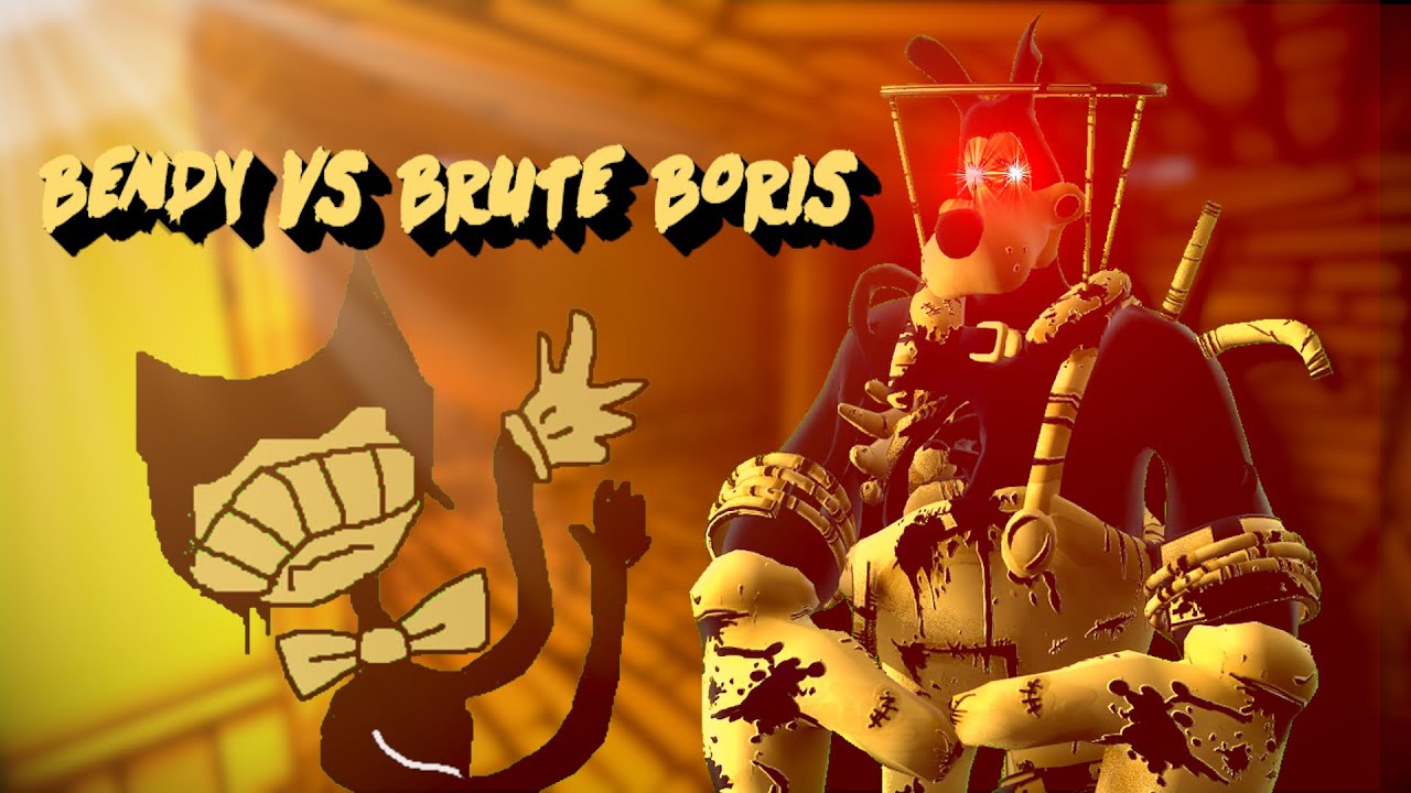 Beating Bendy and The Ink Machine As Brute Boris - YouTube