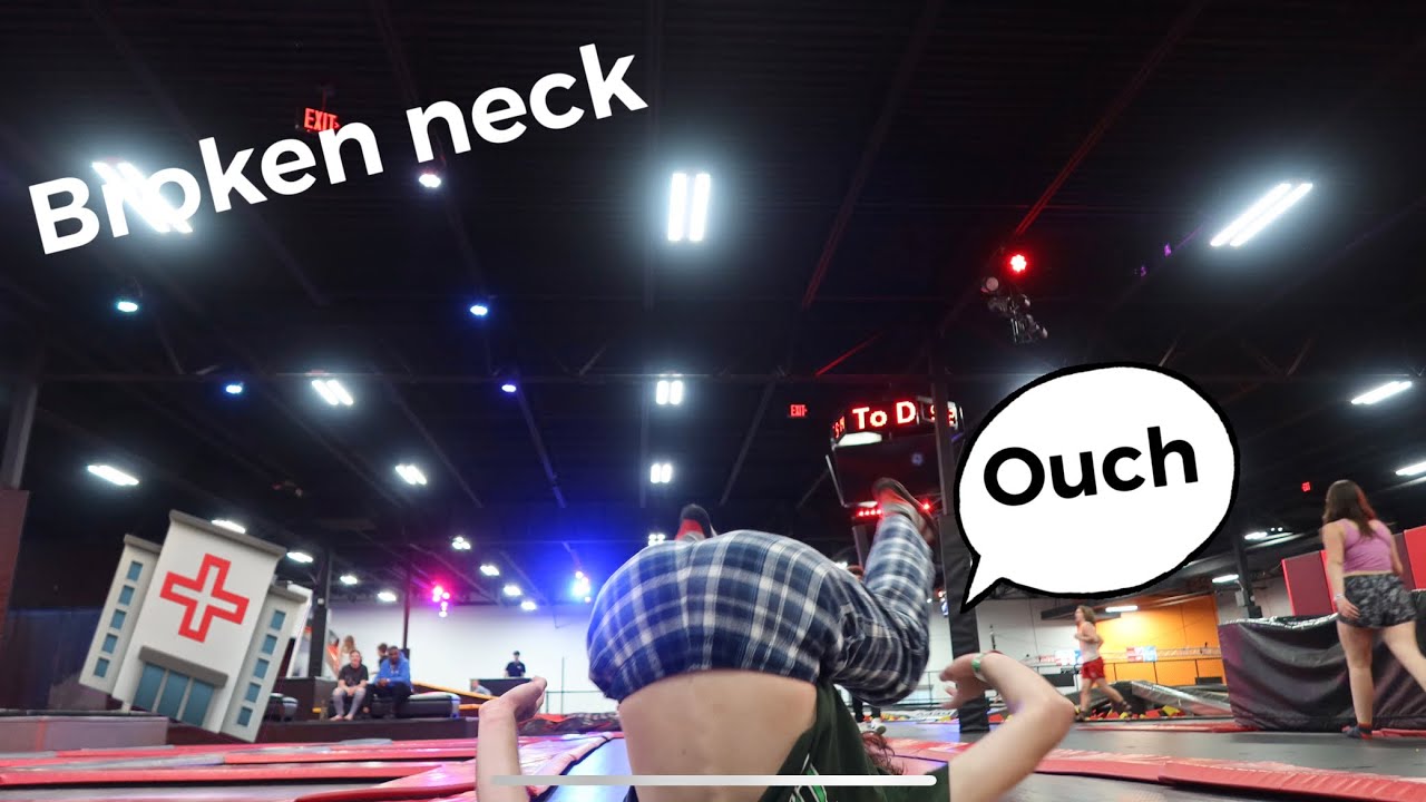 He landed on his neck - YouTube