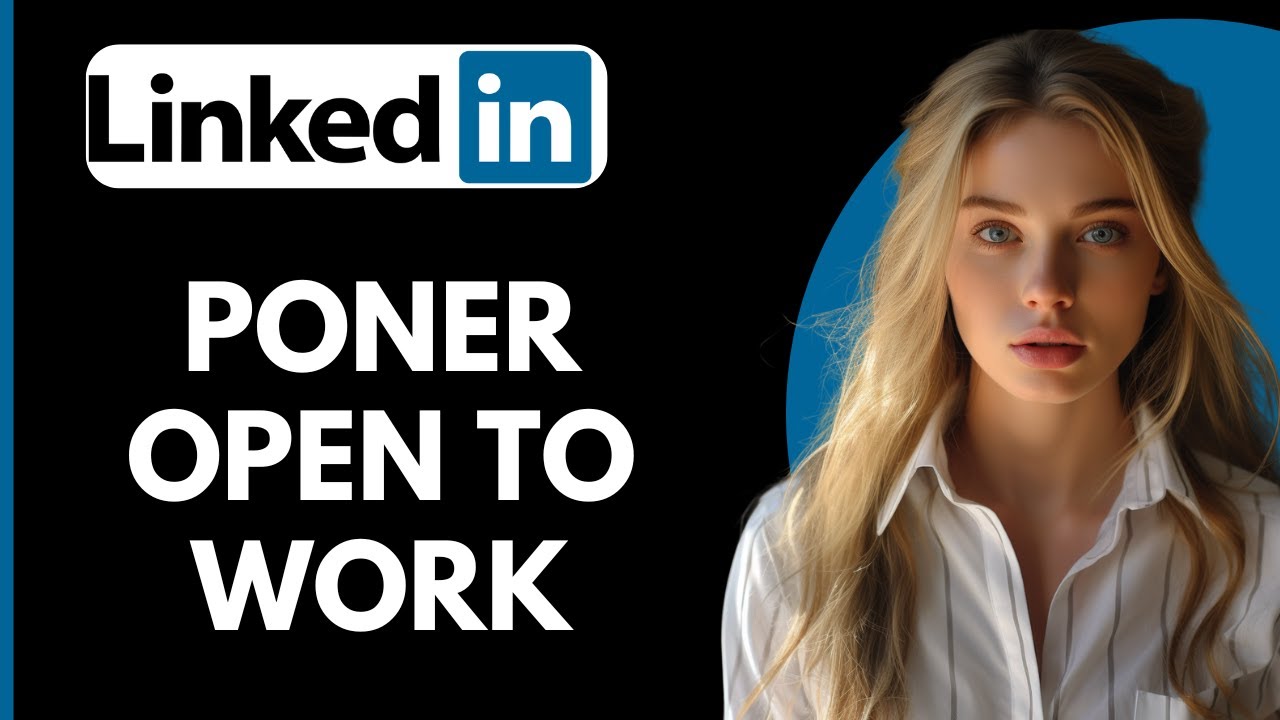 Como Poner Open to Work en Linkedin - YouTube