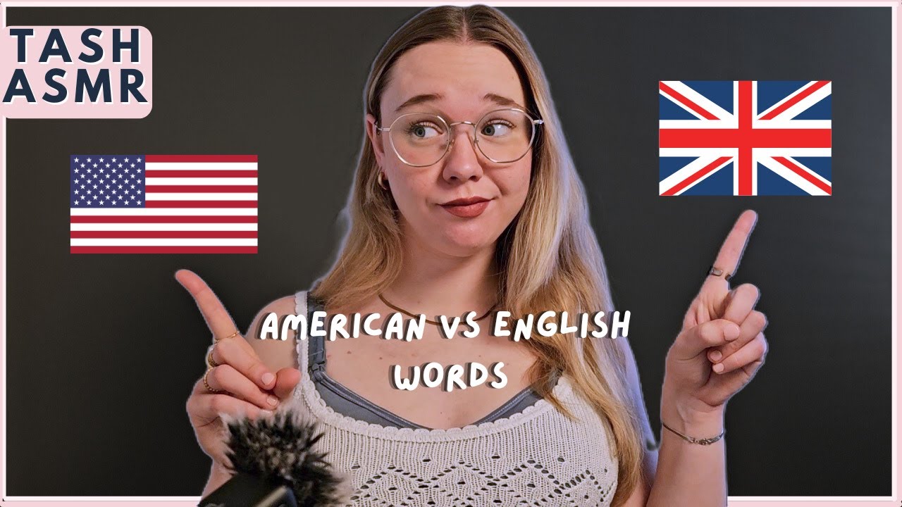 ASMR American Vs English Words! - YouTube