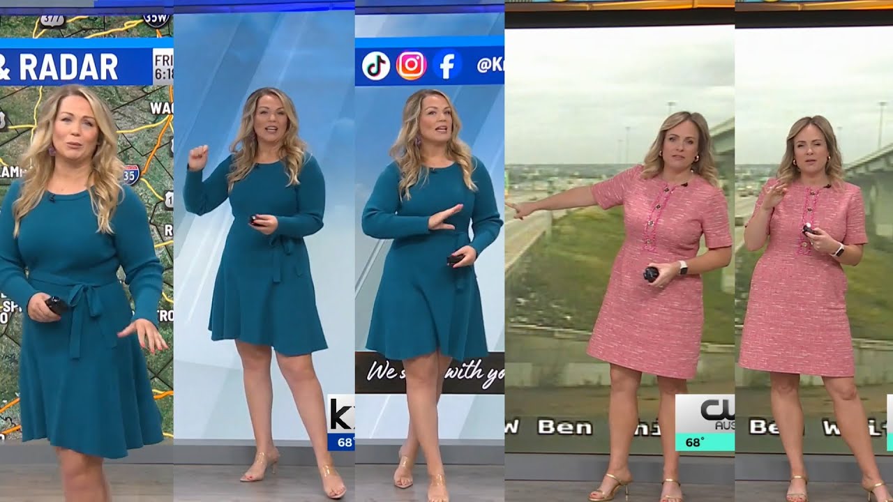 Kristen Currie and Erica Brennes from KXAN with the morning Weather and ...