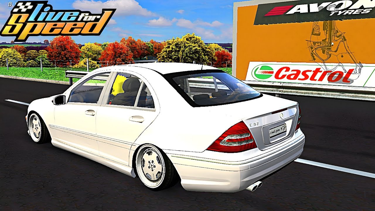 Mercedes Benz C32 AMG |LFS Mod|(Share)#viralvideos #lfsmods - YouTube