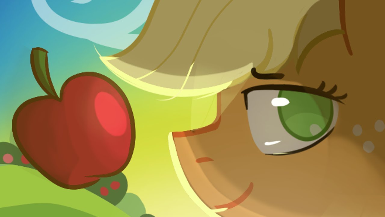 (MLP) Apple's sunrise (Speedpaint) - YouTube