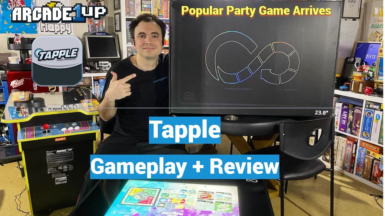Tapple Gameplay + Review on The Infinity Game Table Arcade1Up - Modern ...