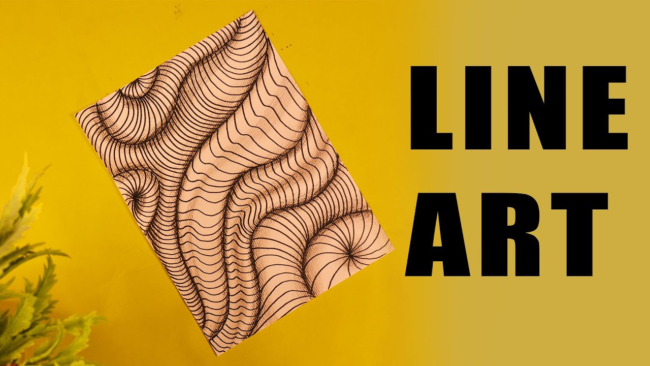 Line art | Creative lines - YouTube