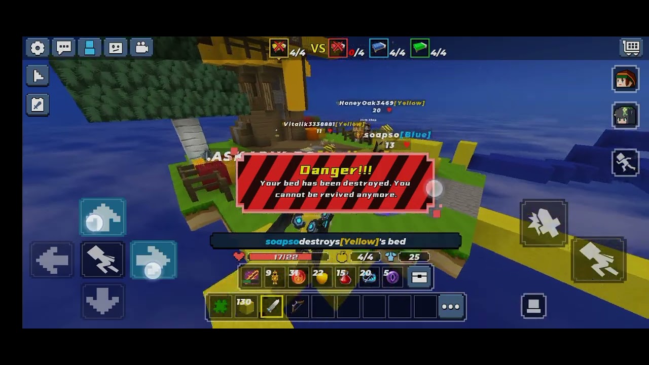 In the LOSING bed wars [BLOCKMAN GO] - YouTube