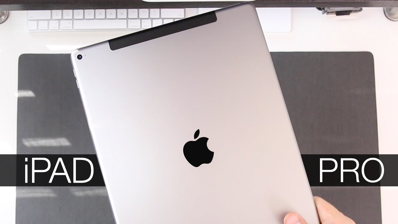 1st Gen. iPad Pro Space Gray Unboxing & Overview - YouTube