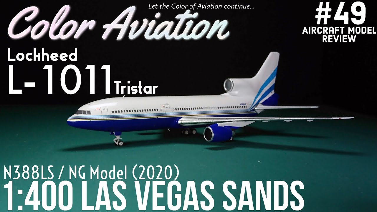 1:400 NG Model Las Vegas Sands Lockheed L-1011 Tristar N388LS (Aircraft ...