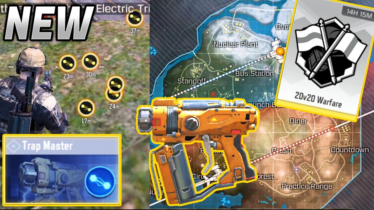 NEW Trap Master Class In Cod Mobile is OP | NEW 20vs20 Game Mode In ...