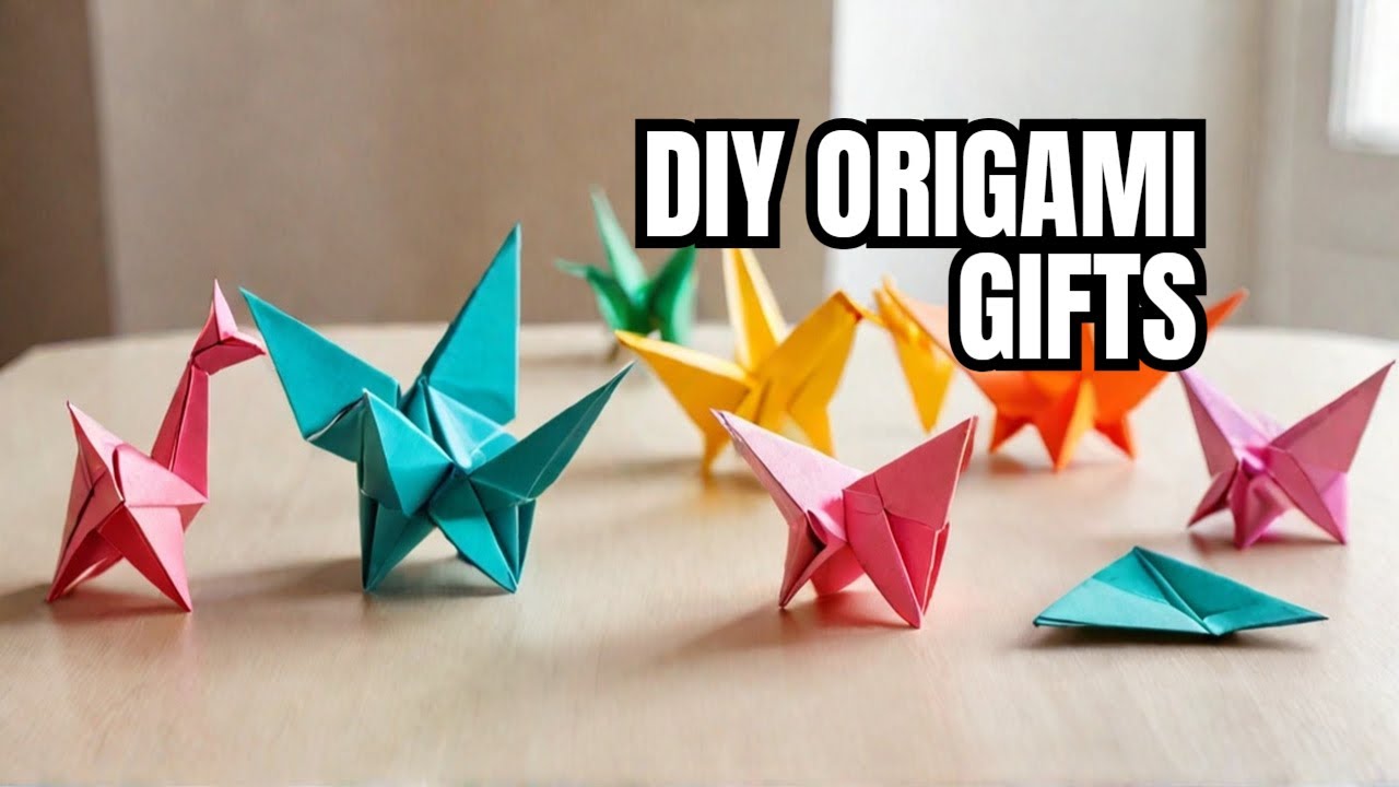 Mind Blowing DIY Gift Ideas for Kids Using Origami! - YouTube