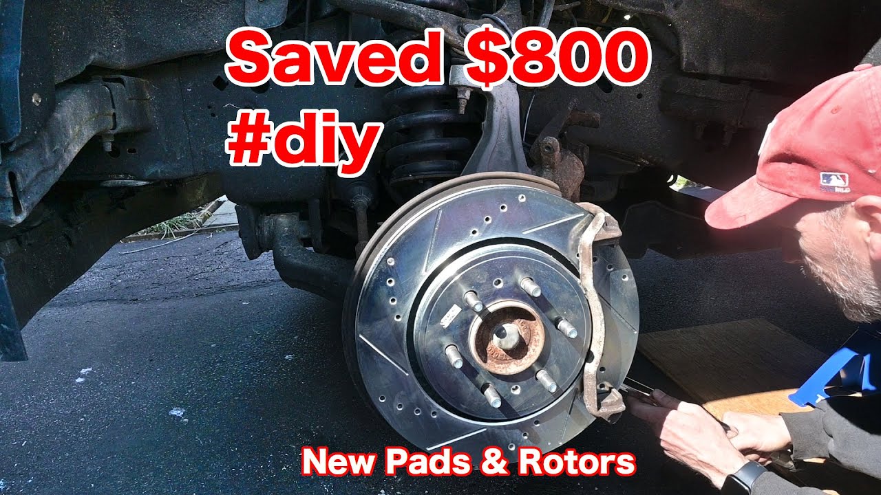 2018 Ford F150 Front Brake Pad and Rotor Replace | Saved $800 DIY ...