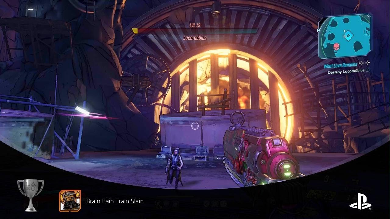 Borderlands 3 - Brain Pain Train Slain trophy - YouTube