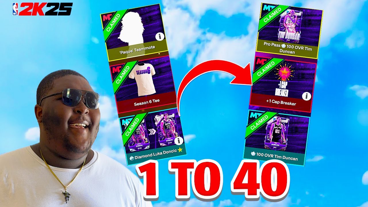 HITTING LEVEL 40 FINALLY! COME OPEN ALL MY PACKS IN NBA 2K25 MYTEAM ...