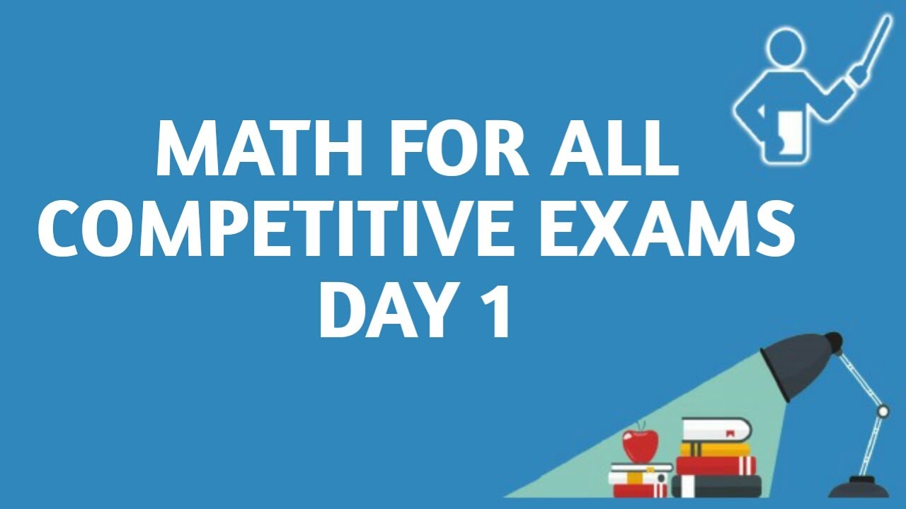 Competitive exams math class 1,math for competitive exam - YouTube