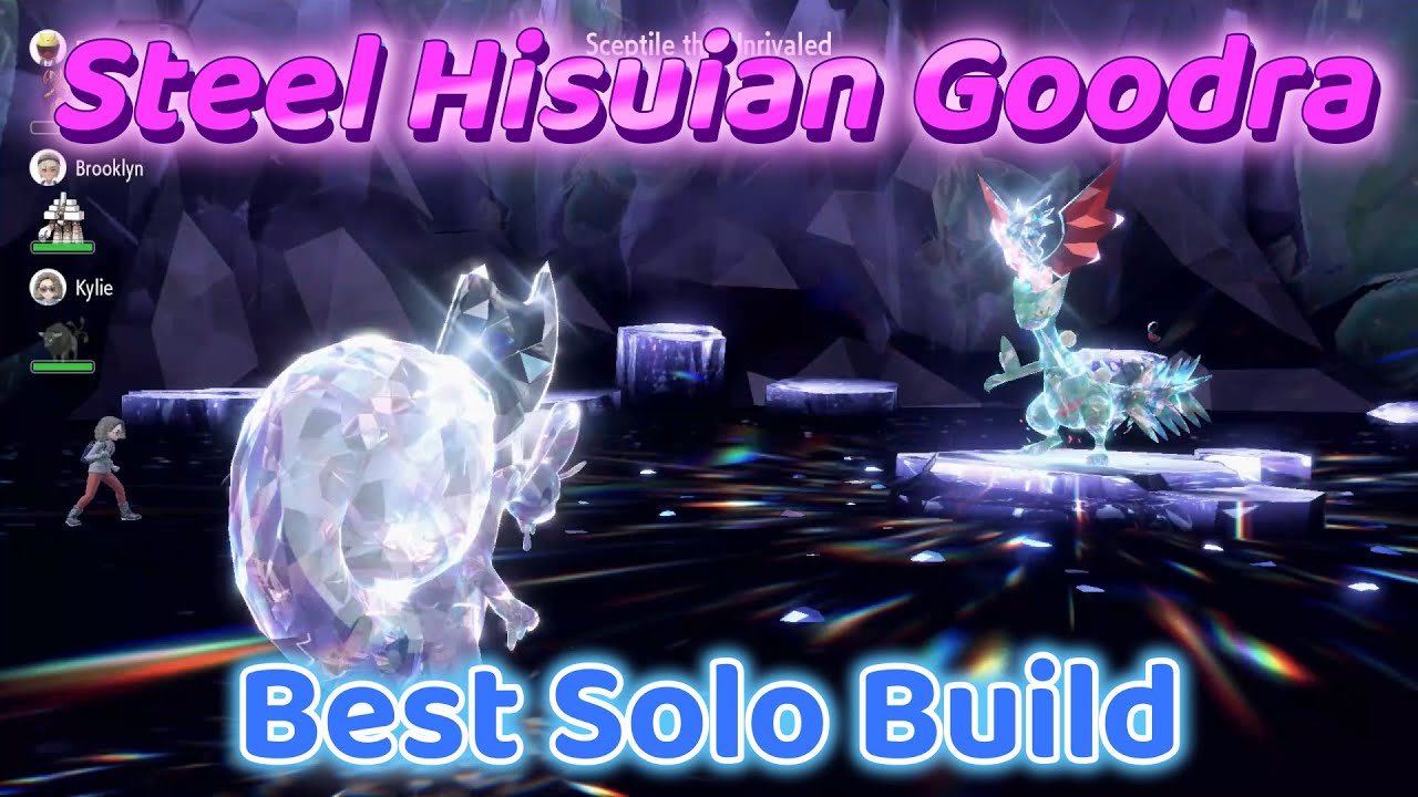 Best H Goodra Build To Easily Solo 7 Star Sceptile Tera Raid Event ...