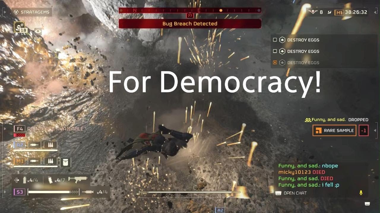 Average HellDivers II experience - YouTube