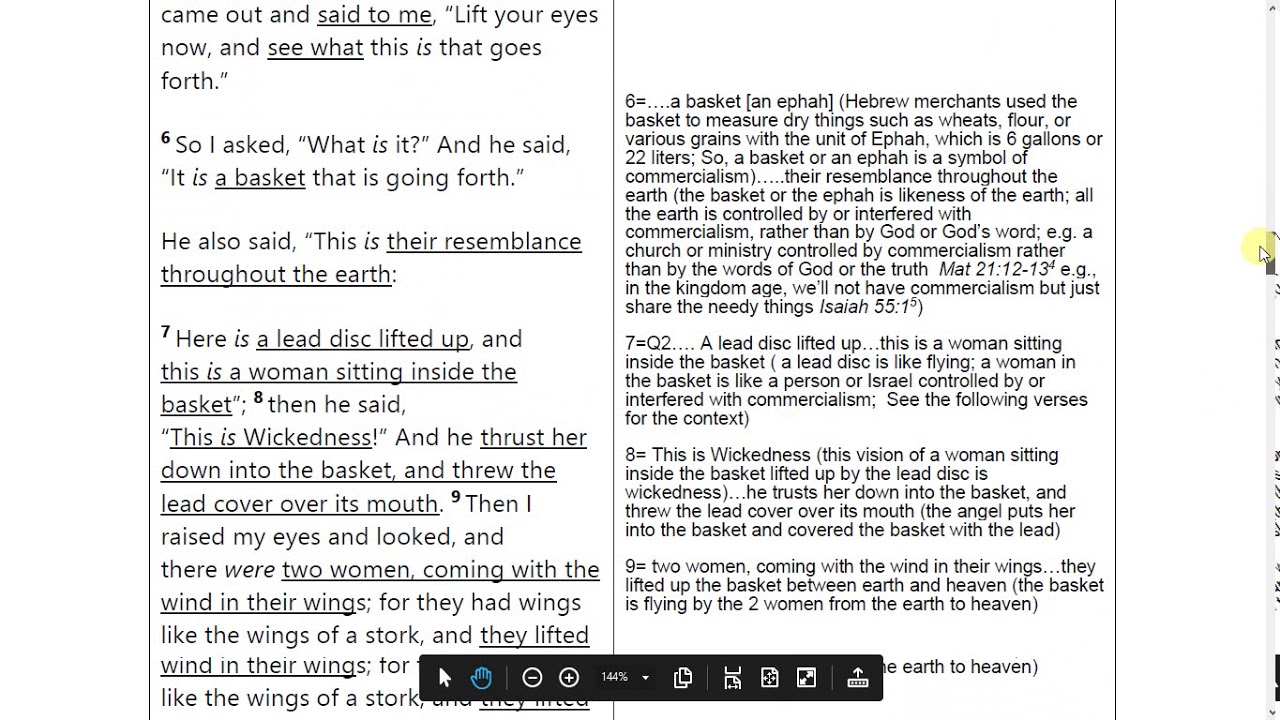 "A Flying Scroll" Zechariah 5 & 6 - YouTube