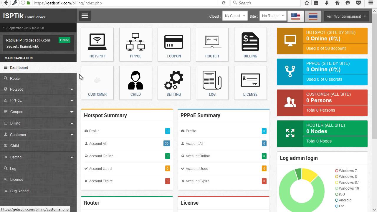 Mikrotik api - profbi