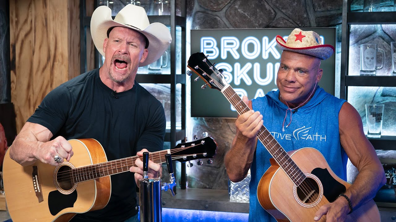 “Stone Cold” Steve Austin and Kurt Angle reform their band: Broken ...