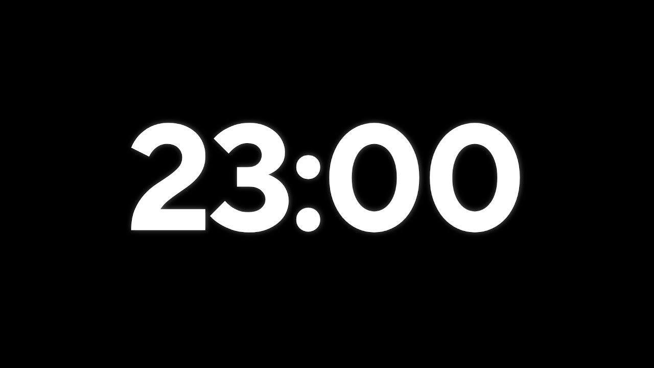 23 Minute Countdown Timer ⏰ | Boost Productivity & Focus | Pomodoro ...