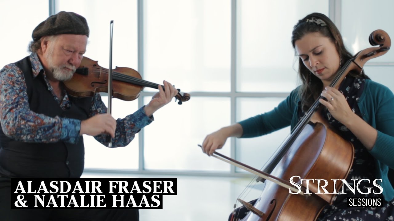 Strings Sessions: Alasdair Fraser & Natalie Haas Perform Scottish Fiddle and Cello Duets - YouTube