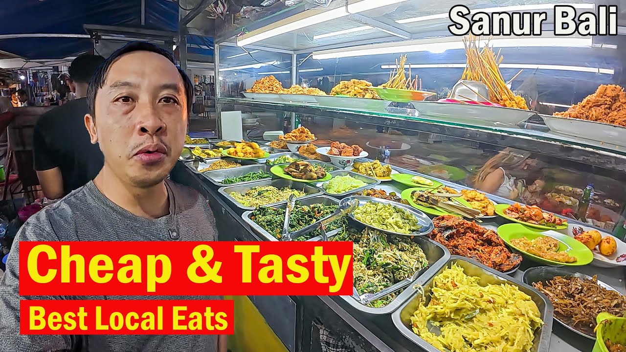 Cheap And Testy Bali Street Food..!! I Always Want To Come Back Here ...