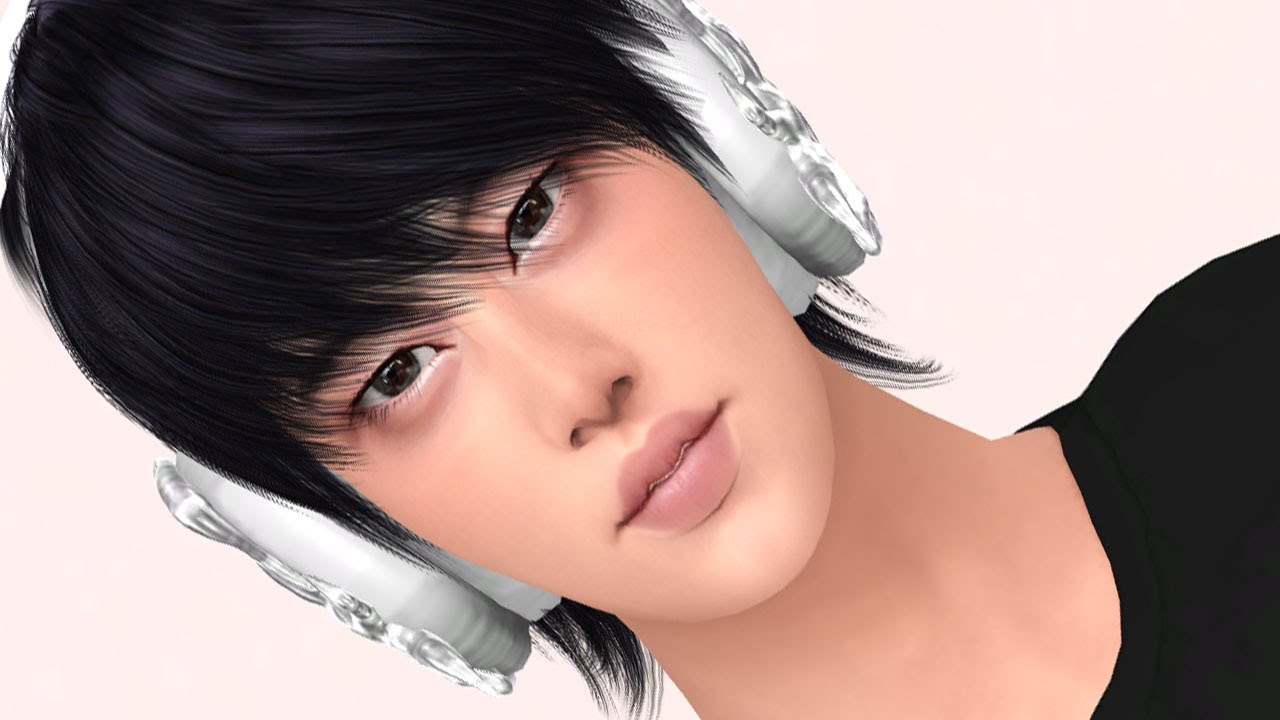 Jin - Sims 4 CAS + CC Folder & Sims Download - YouTube