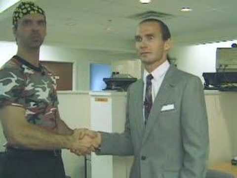 How to Injure Your Co-Workers #2: Knuckle Handshake - YouTube