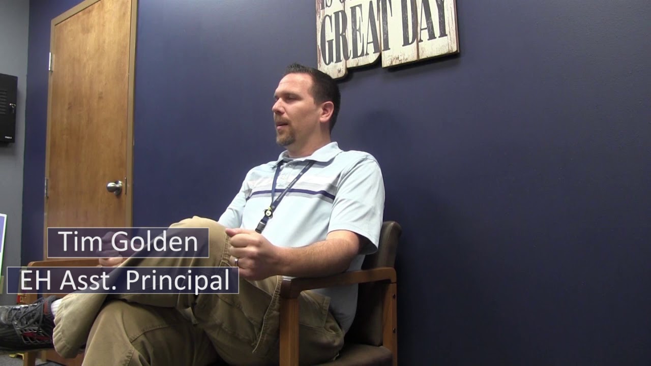 Tim Golden, Assistant Principal at East Hills and the Great Kindness ...