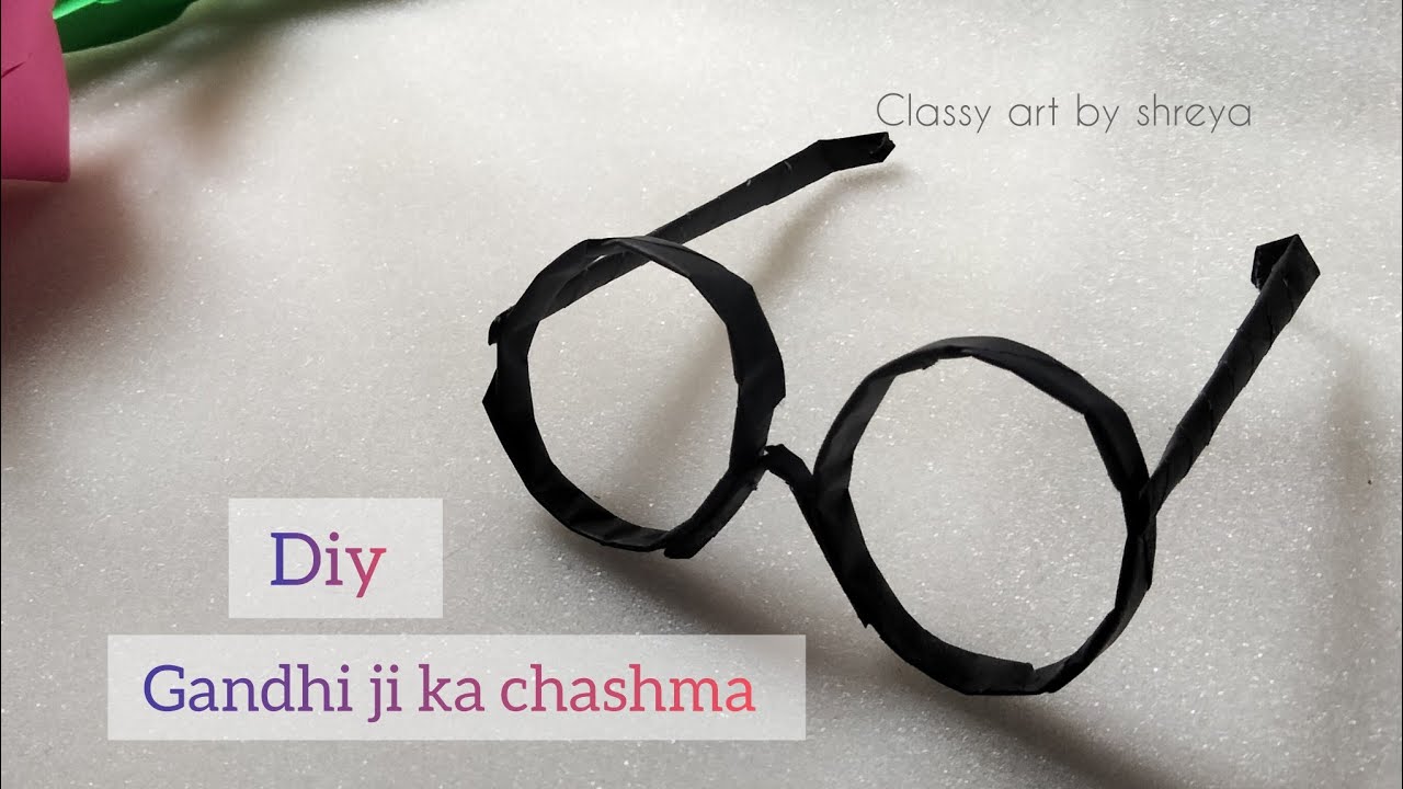 Gandhi jayanti craft idea/gandhi ji ka chashma /2october craft idea ...