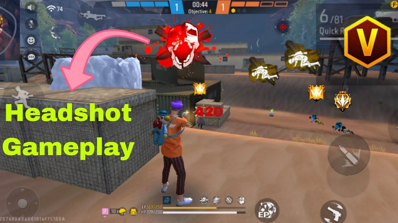ff grandmaster gameplay cs rank - YouTube