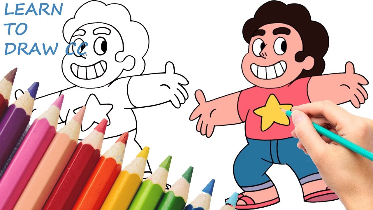 How to Draw Steven Universe | Drawing Tutorial - YouTube