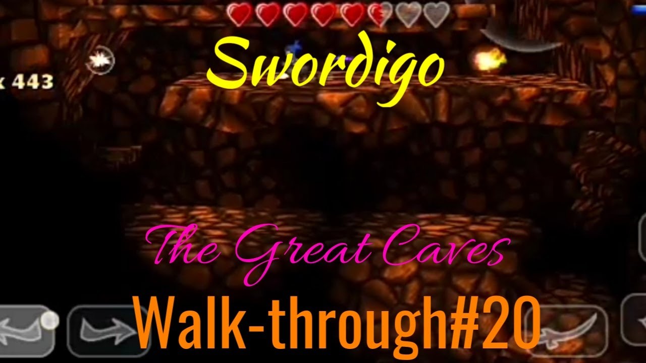 Swordigo/walkthrough#20(The Great Caves) - YouTube