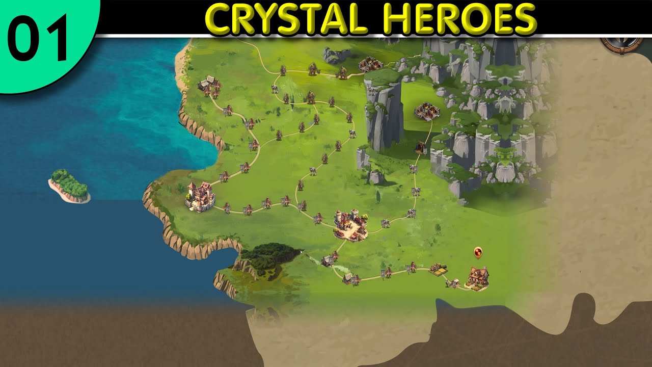(01) CRYSTAL HEROES = Gameplay FullHD 60 FPS - YouTube
