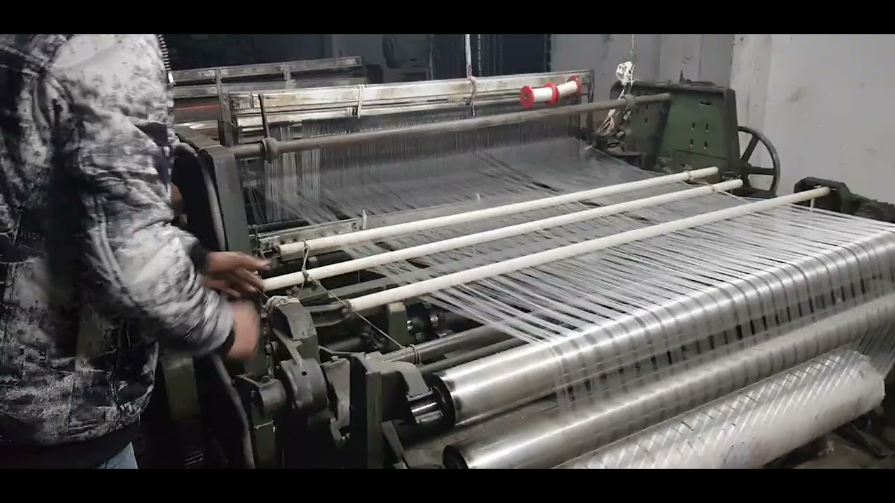 Shari making loom machine - YouTube