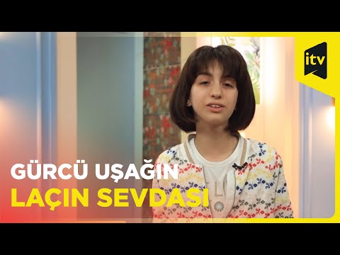 Gürcüstanın “Ranina” uşaq mahnı müsabiqəsində Laçın mahnısını ifa edən 12 yaşlı Anastasia Vasadze