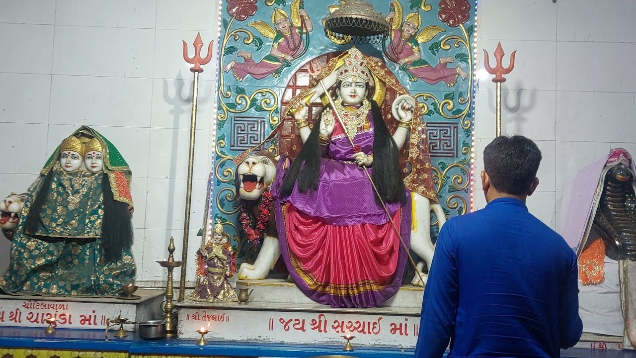 Sachai mata mandir ll bhiwandi , Anjur phata , charni phata ll # ...