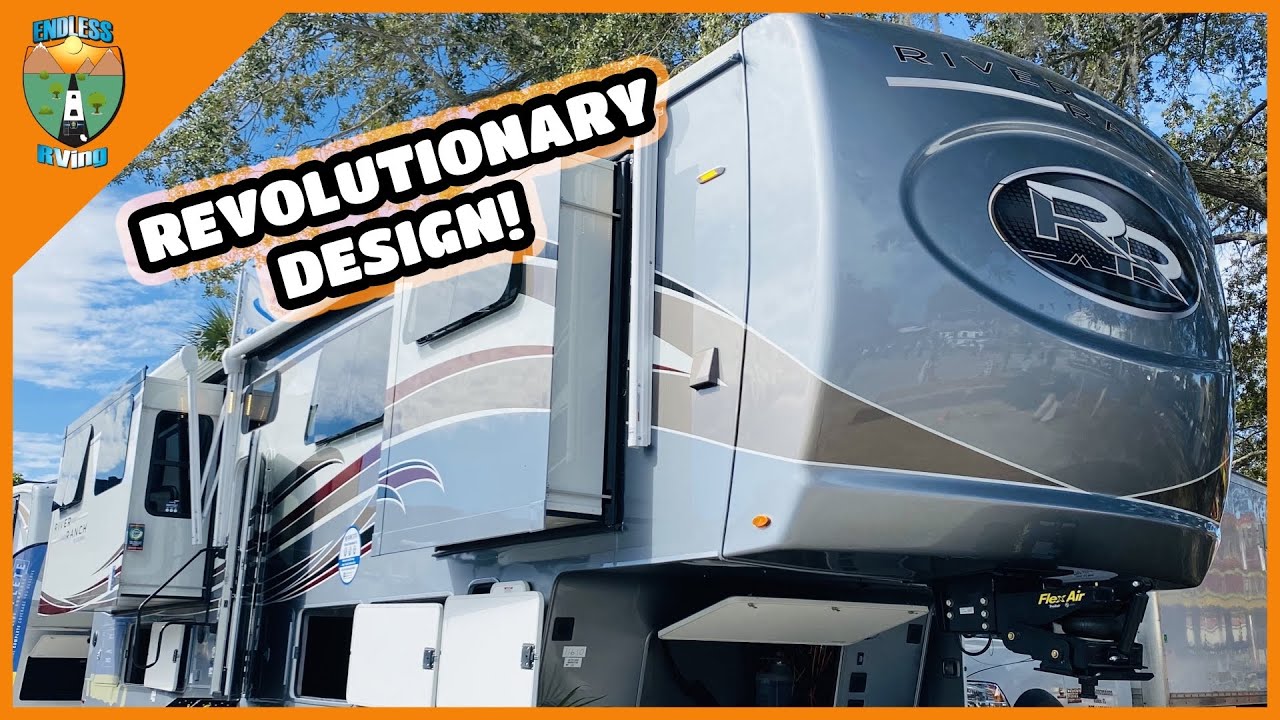 AMAZING New Fifth Wheel - Columbus Palomino River Ranch 390RL- ENORMOUS ...