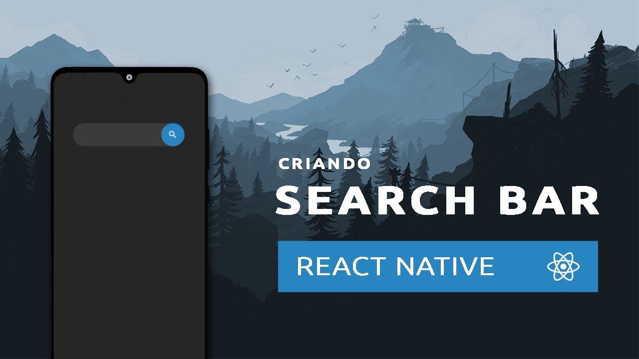 Criando uma Search bar em 5 minutos | Time-lapse | React Native | # ...